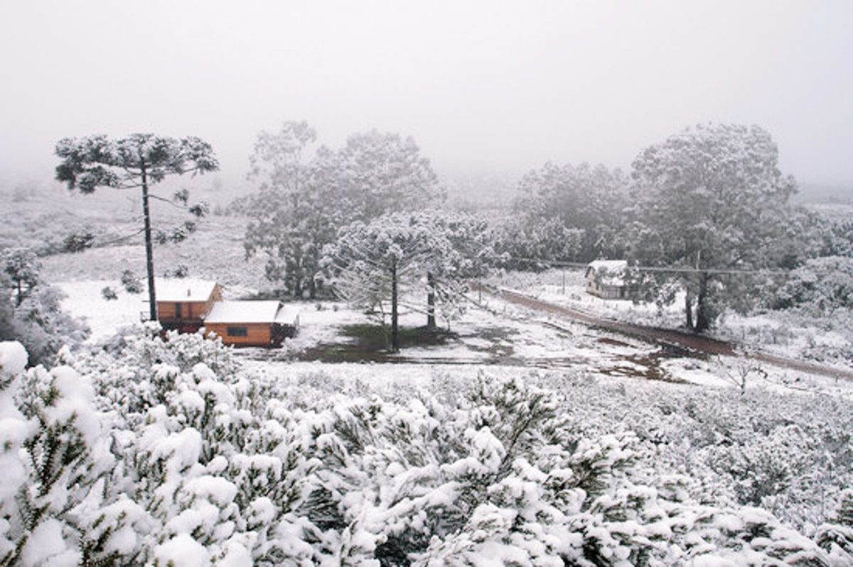 10 cidades onde é possível ver neve no Brasil - Viajei Bonito