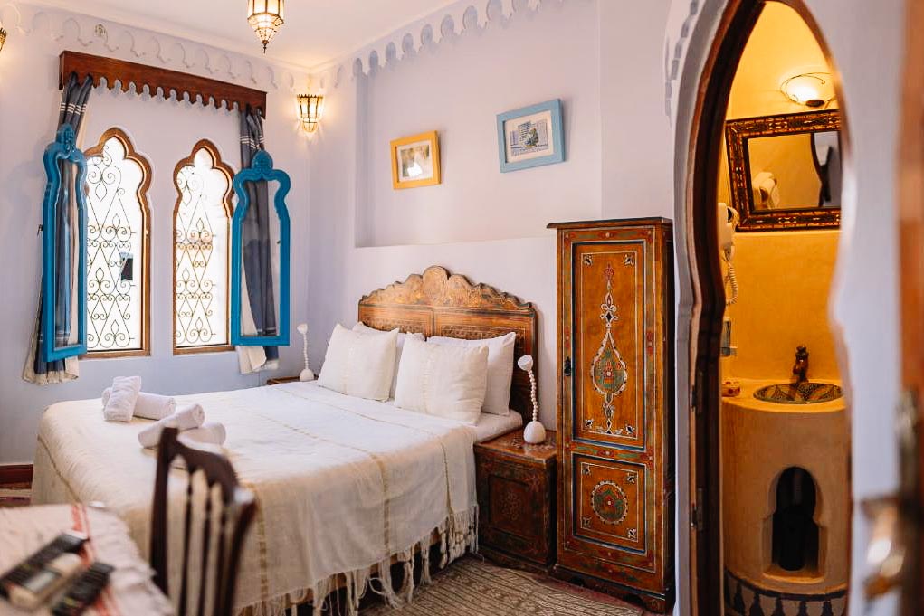 Onde ficar em Chefchaouen: melhores hotéis e riads - Viajei Bonito